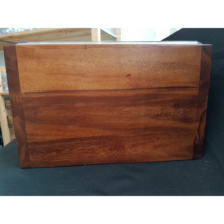 Ice well. Including polycarb housing. Fijian Teak - Tenerife collection