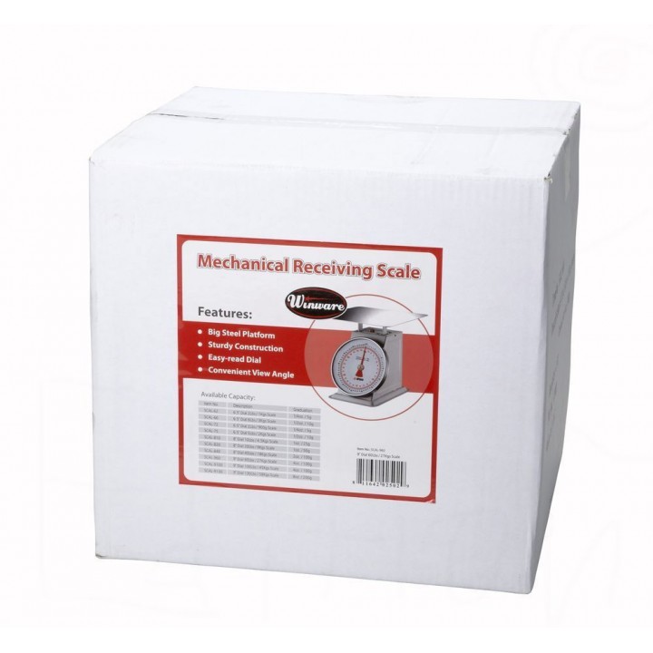 18 Kg Receiving Scale, 8" Dial - 6/Case