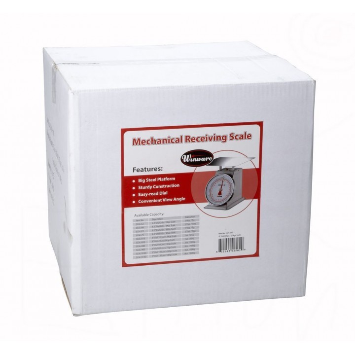 27 Kg Receiving Scale, 9" Dial - 2/Case